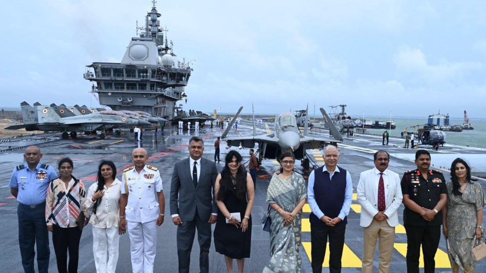 India Deploys INS Vikrant and INS Udaygiri to Sri Lanka for ...