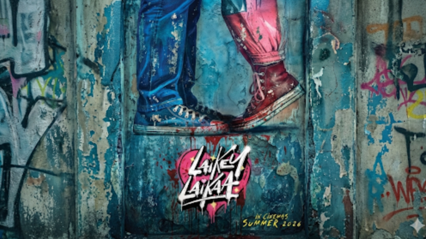 Laikey Laikaa First Poster Out: Rasha Thadani and Abhay Verma Tease a ...